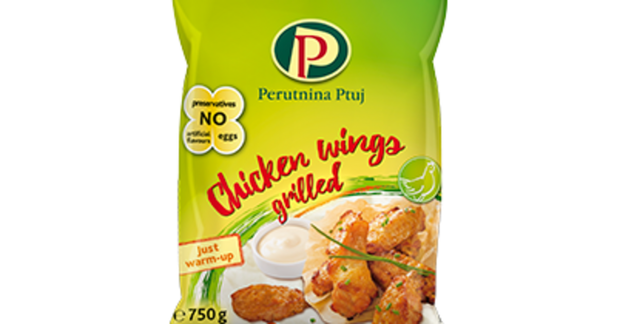 Grilled chicken wings » Perutnina Ptuj