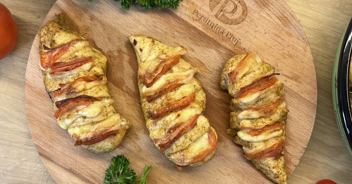 Punjeni pileći file » Perutnina Ptuj