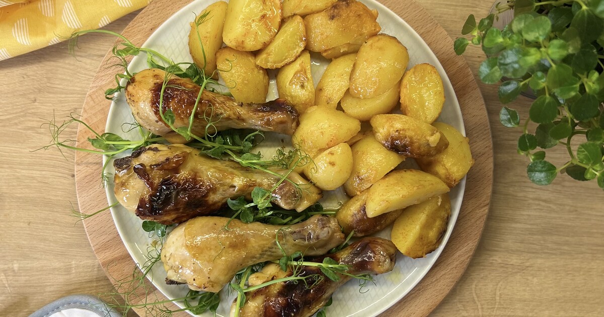 Pileći bataci sa pivom iz rerne » Perutnina Ptuj